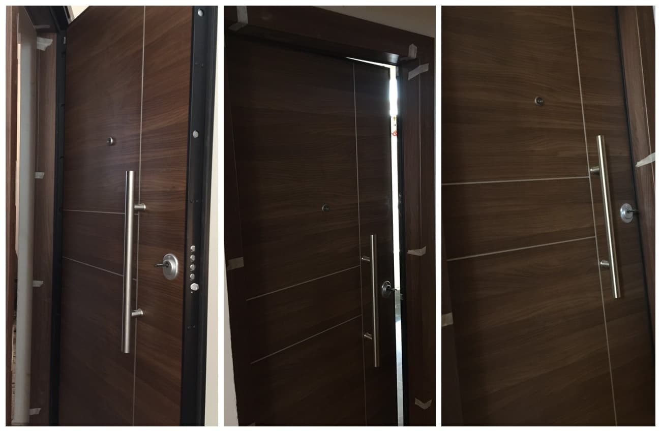Θωρακισμένη Πόρτα Ασφαλείας laminate - Doors4home