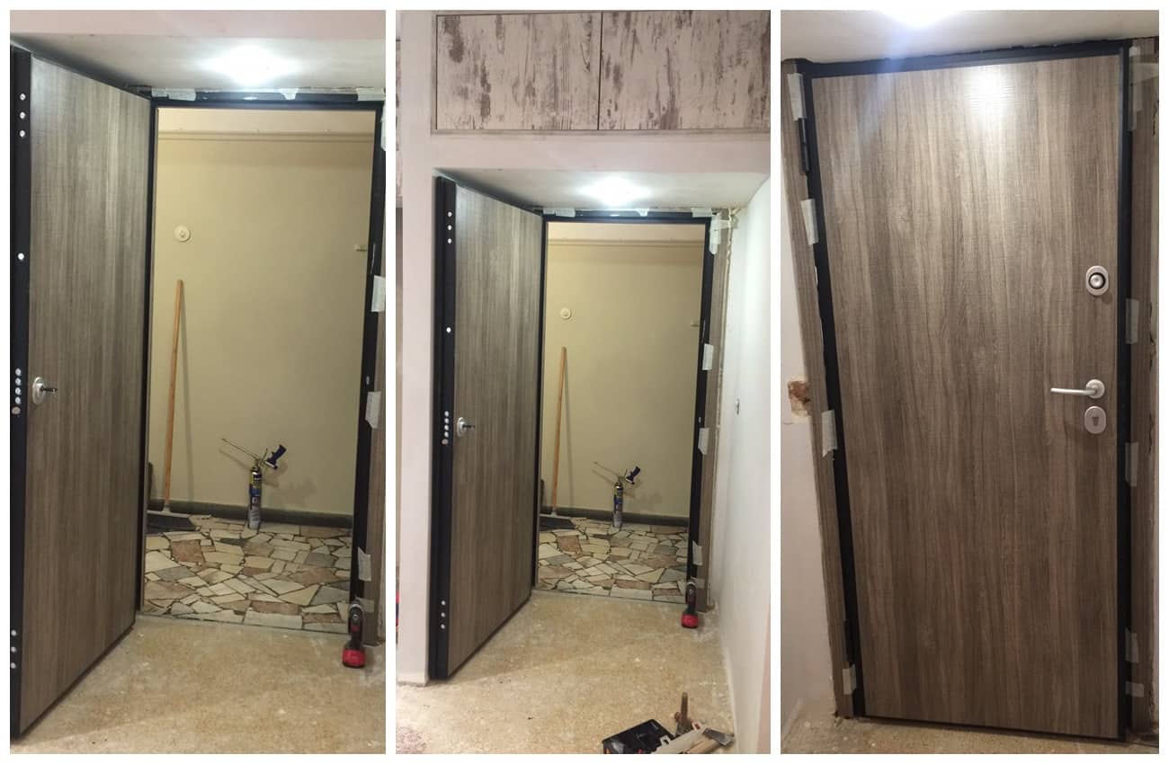 Θωρακισμένη Πόρτα Ασφαλείας laminate - Doors4home